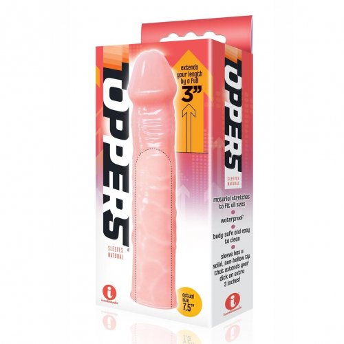 The 9s Toppers 3 Penis Extender Vanilla Sex Toys And Adult