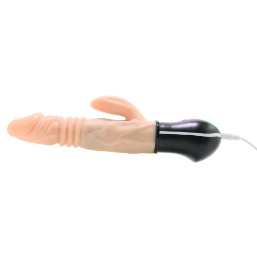 Natural Realskin Jackhammer Throbbing And Heating Rabbit Hot Cock Sex