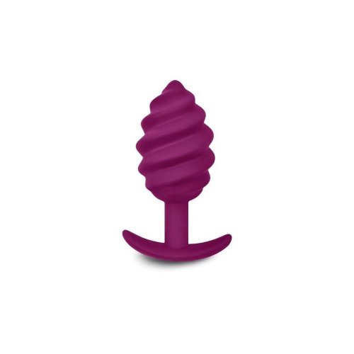 G Plus Twist Textured Butt Plug Sweet Raspberry Sex Toys And Adult