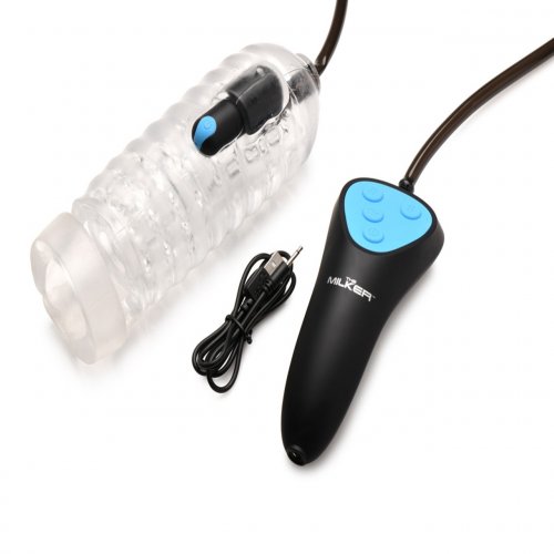 Lovebotz Dual Stimulation Suction And Vibrating Mini Handheld Milker Sex