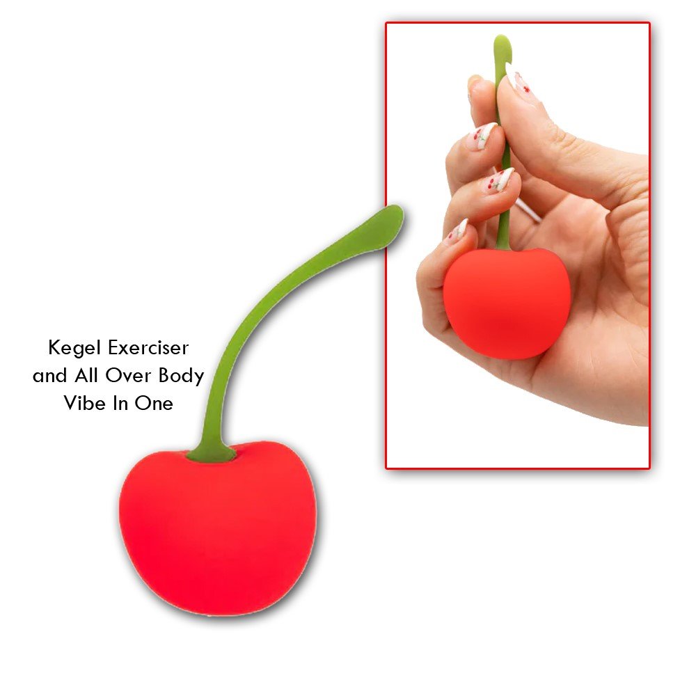 Emojibator Cherry Kegel Vibe Sex Toy Hotmovies