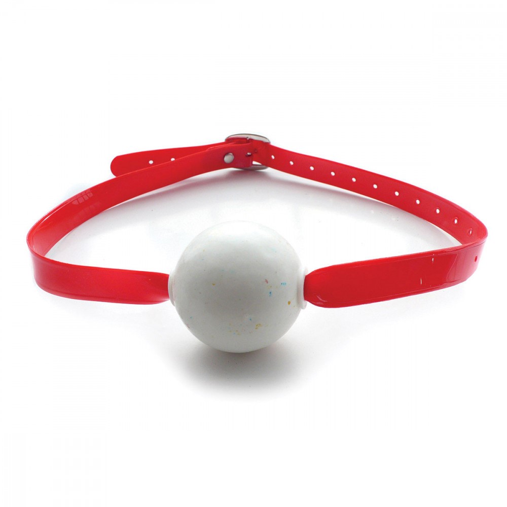 Jawbreaker Ball Gag Red Sex Toy Hotmovies