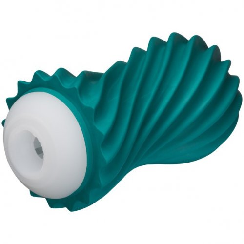 Tenga Flex Fizzy Green Masturbator Sex Toys At Adult Empire