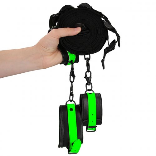 Ouch Glow In The Dark Bed Restraints Sex Toys At Adult Empire