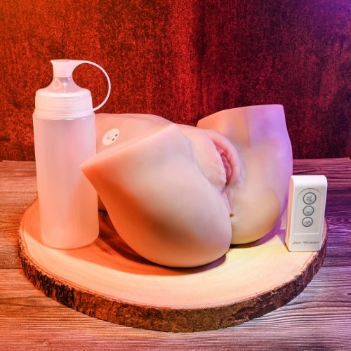 Zero Tolerance Rear Beauty Remote Controlled Life Like Vibrating And Suction Ass With Movie 