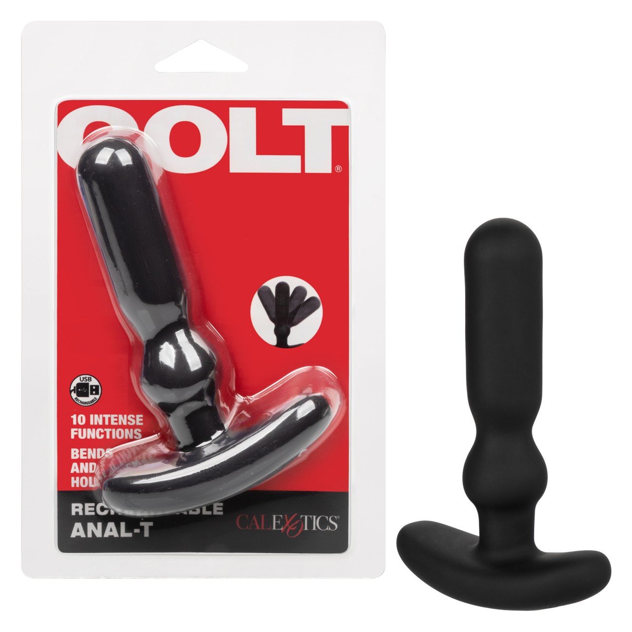 Colt Rechargeable Flexible Anal-T Probe Sex Toy - HotMovies