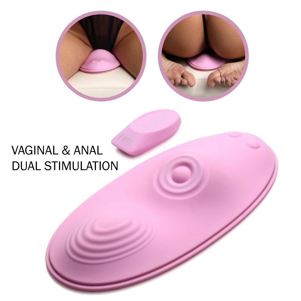 Inmi Pulse Slider Pulsing And Vibrating Silicone Pad With Remote Sex