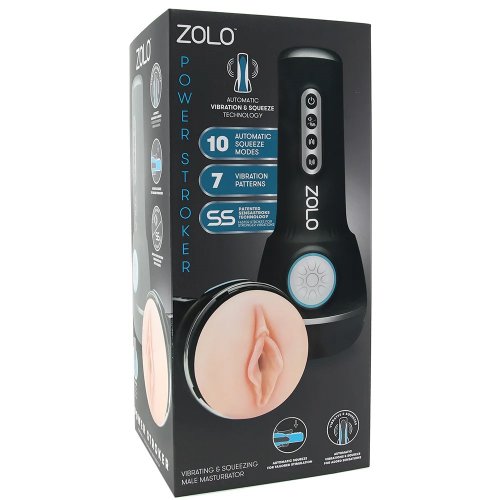 Zolo Power Stoker Vibrating And Squeezing Male Masturbator Sex Toys At