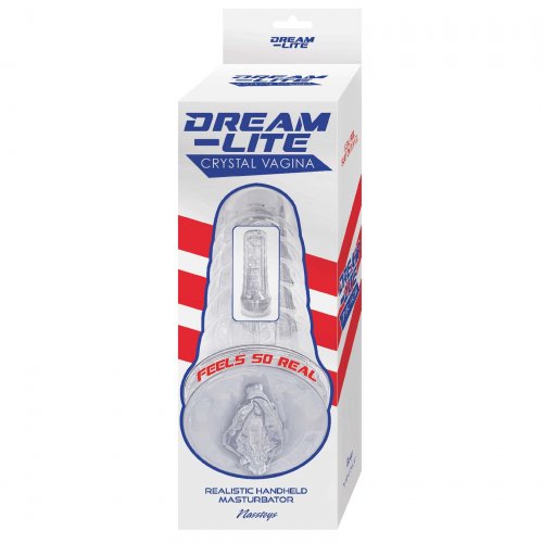 Dream Lite Crystal Vagina Masturbator Clear Sex Toy Hotmovies