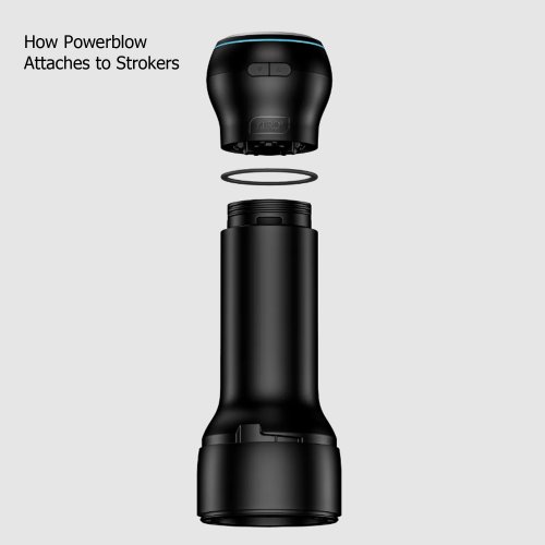 Kiiroo Powerblow Interactive Stroker Attachment Sex Toys At Adult Empire