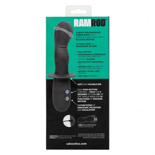Ramrod Rocking Dual Motor Back And Forth Rocking Vibe Sex Toys