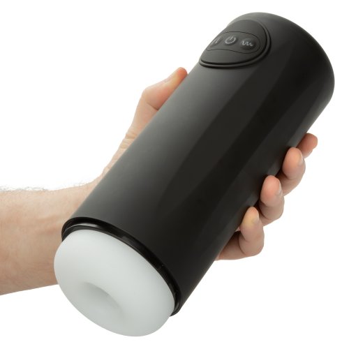 Optimum Power Vibrating And Thruster Stroker Sex Toy Hotmovies