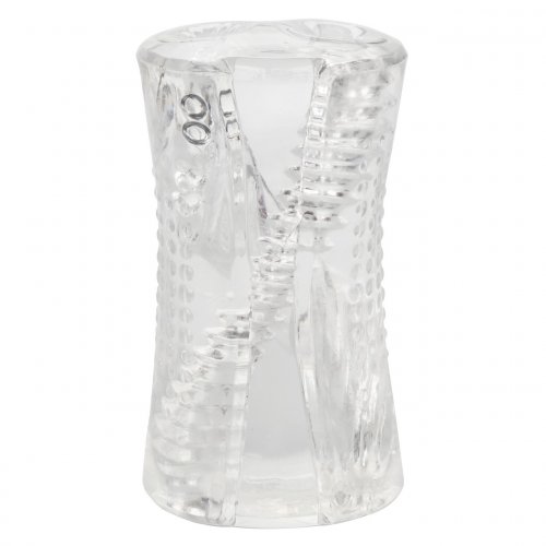 Cyclone Dual Ribbed Stroker Clear Sex Toys And Adult Novelties Adult Dvd Empire