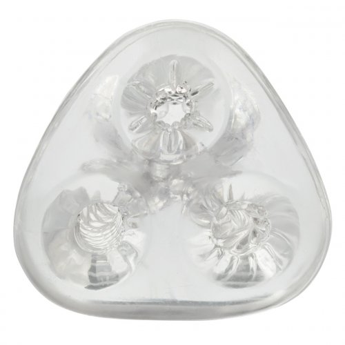 Cyclone Triple Chamber Stroker Clear Sex Toy Hotmovies