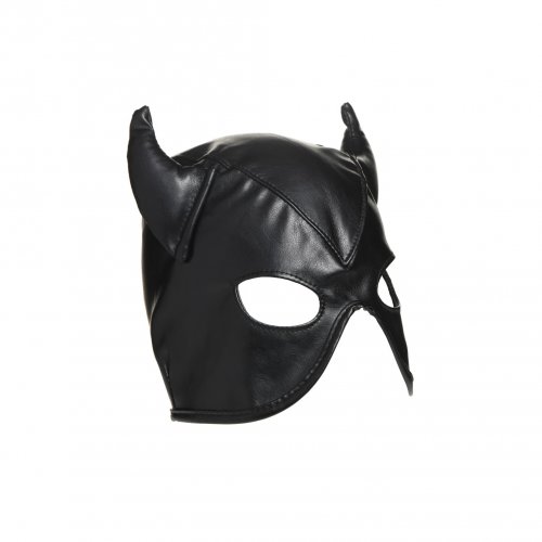 Master Series Dungeon Demon Bondage Hood With Horns Sex Toy Hotmovies