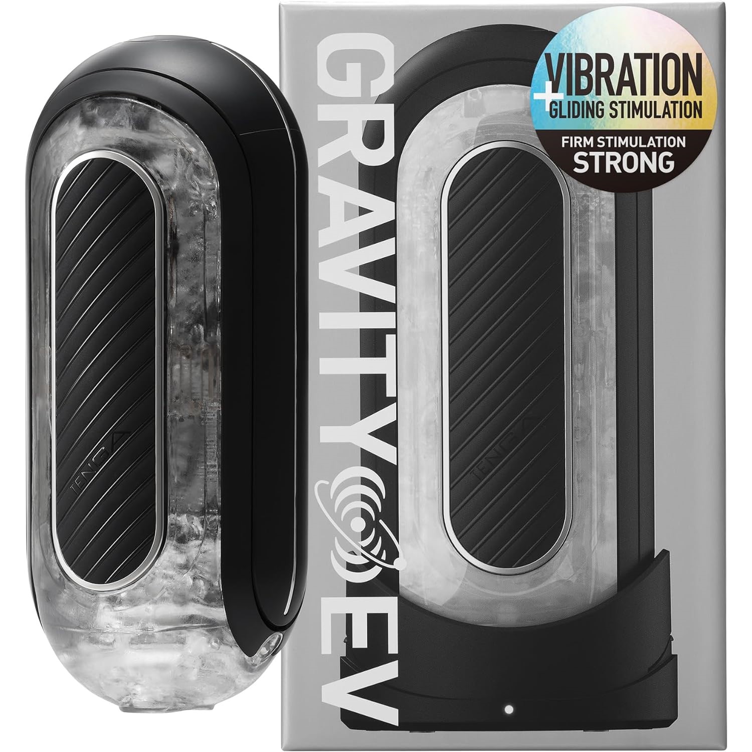 Tenga Flip Zero Gravity Electronic Vibration Stroker Black Sex Toy