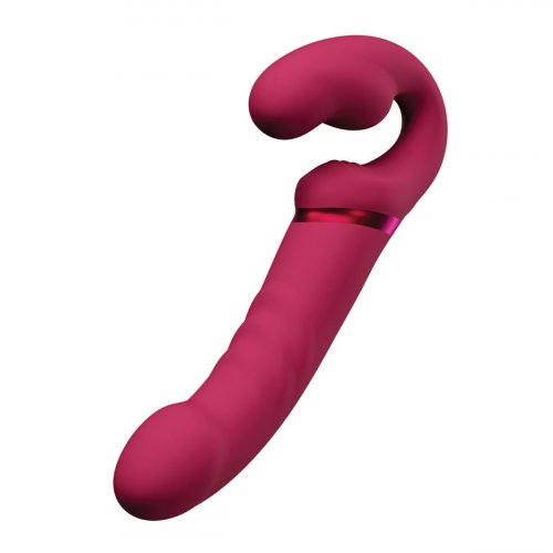 Lovense App And Bluetooth Compatible Lapis Vibrating Strapless Strap On
