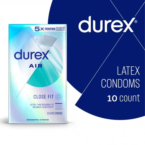 Durex Air Close Fit Condoms 10pk Sex Toys At Adult Empire