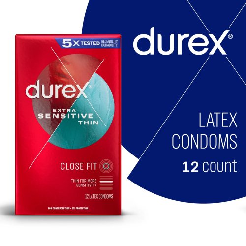 Durex Extra Sensitive Close Fit Condoms 12pk Sex Toys At Adult Empire
