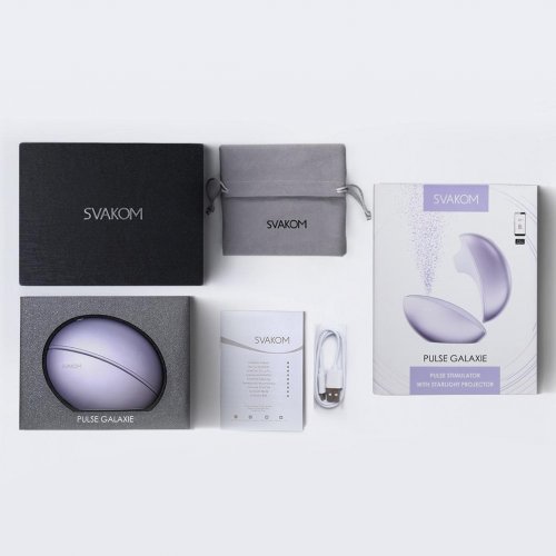 Svakom Pulse Galaxie Stimulator App Compatible Clitoral Stimulator With Remote And Starlight 3382