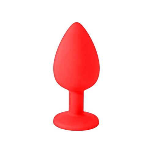 The 9s Booty Calls Fuck Yeah Silicone Butt Plug Red Sex Toys At Adult Empire