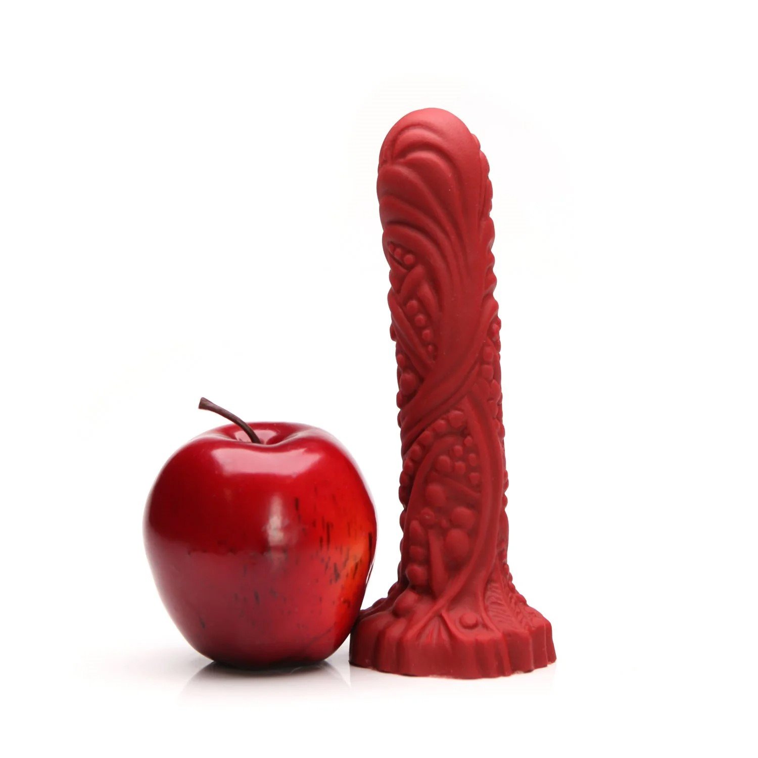 Tantus Groove Textured Dildo Ruby Sex Toy Hotmovies
