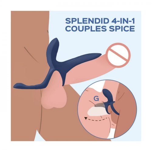 Pleasure Pivot App Controlled Couples Vibrating Penis Sleeve Cock Ring Clit And Perineum