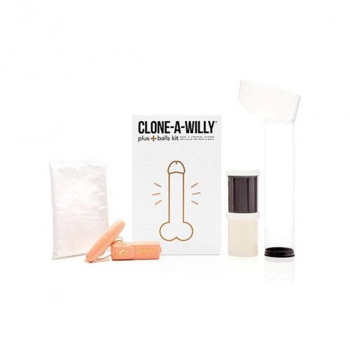 Clone A Willy Plus Balls Kit Dark Skin Tone Sex Toys At Adult Empire