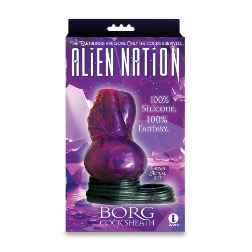 Alien Nation Borg Silicone Penis Sheath Sex Toys At Adult Empire