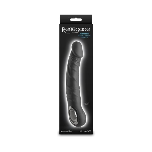 Renegade Rimmer Vibrating Dong With Handle Sex Toys At Adult Empire 4247