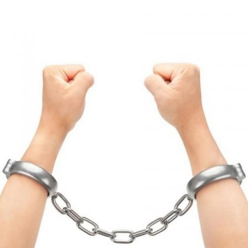 Prowler Red Heavy Duty Metal Handcuffs Stainless Steel Sex Toys At