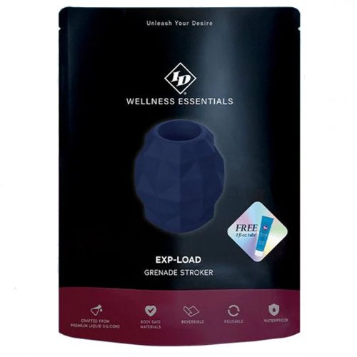Id Wellness Essentials Exp Load Grenade Stroker Sex Toys At Adult Empire