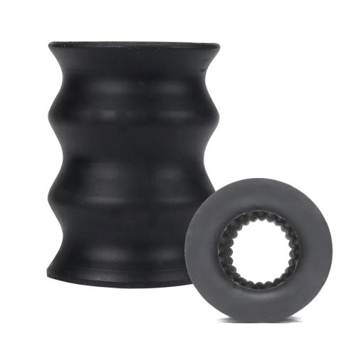 Maia Eli Textured Reversible Liquid Silicone Stroker Sex Toys At Adult Empire