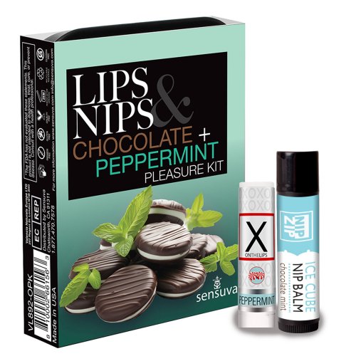 Lips And Nips Chocolate And Peppermint Pleasure Kit Sex Toys At Adult Empire