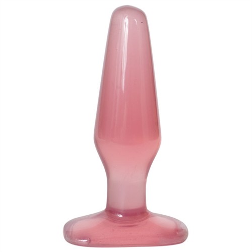 Crystal Jellies Medium Plug Pink Sex Toy Hotmovies