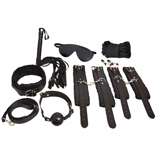 Everything Bondage Kit Black Sex Toy Hotmovies