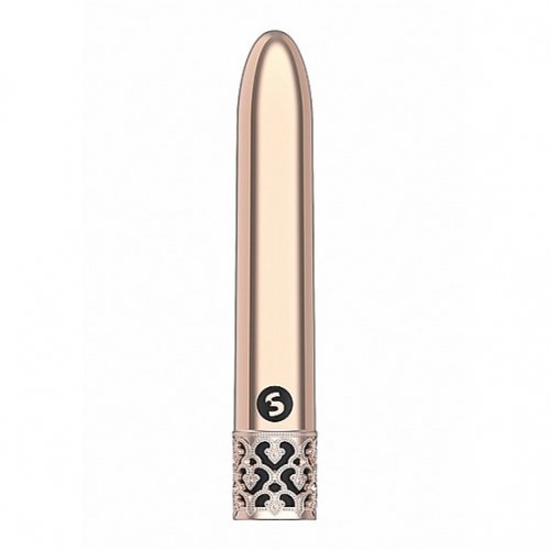 Shots Royal Gem Shiny 10 Speed Rechargeable Abs Bullet Rose Gold Sex Toy Hotmovies