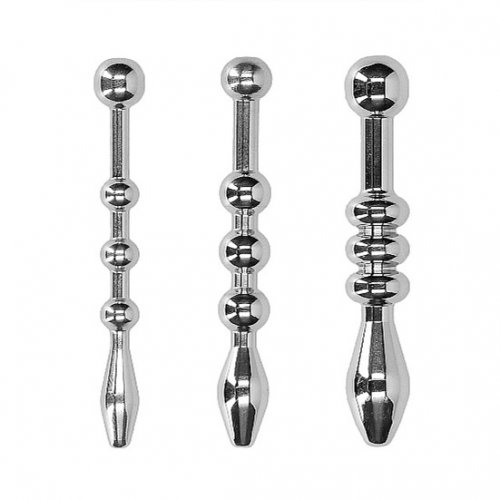 Shots Ouch Stainless Steel Urethral Sounding Plug Set Sex Toy Hotmovies