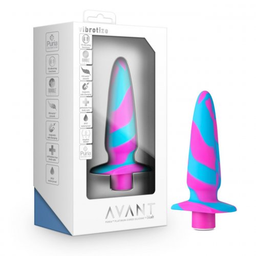 Avant Vibrotize Vibrating Tapered Anal Plug Sex Toy Hotmovies