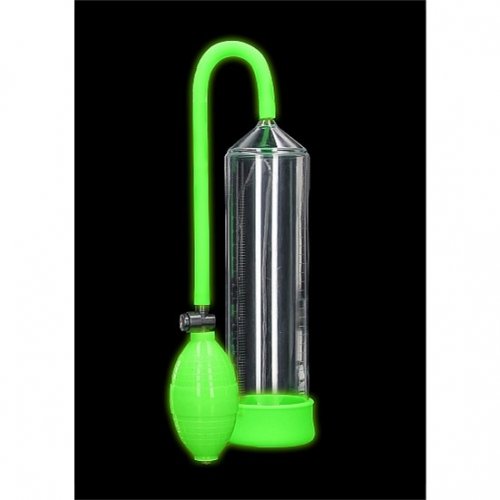 Shots Ouch Classic Penis Pump Glow In The Dark Sex Toy Hotmovies 8615