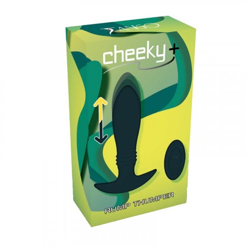 Cheeky Rump Thumper Thrusting Remote Controlled Plug Deep Green Sex Toy Hotmovies