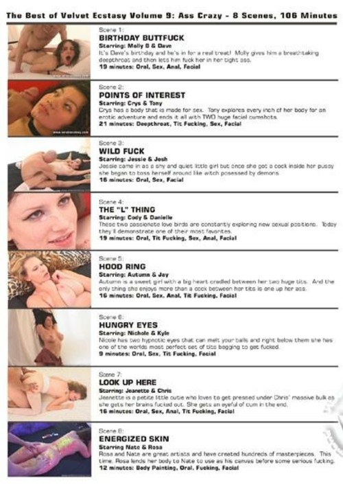 The Best Of Velvet Ecstasy Vol 9 Ass Crazy Streaming Video At Iafd Premium Streaming