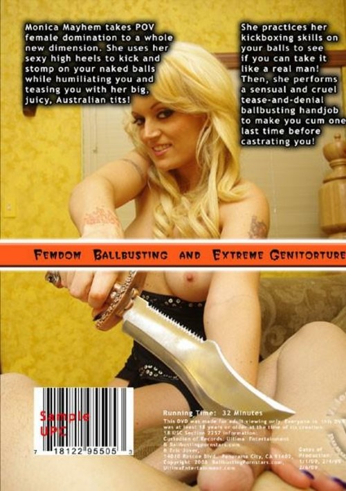 Monica Mayhem's POV Femdom Tease And Denial Ballbusting Handjob streaming video at IAFD Premium ...