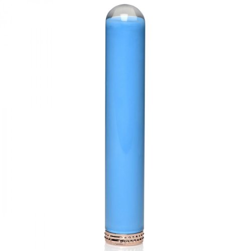 Prisms Vibra Glass Mini Vibe Blue Sex Toy Hotmovies