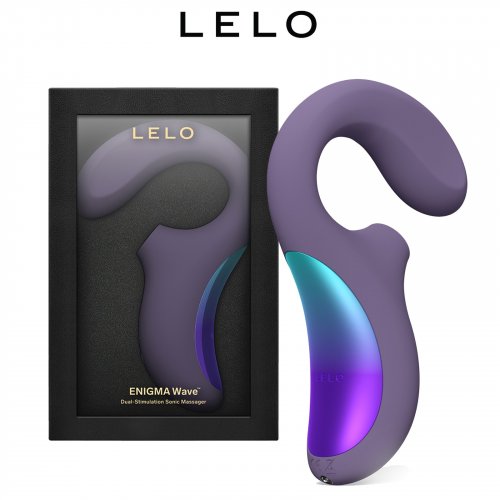 Lelo Enigma Wave Triple Motor Sonic Massager Cyber Purple Sex Toy Hotmovies