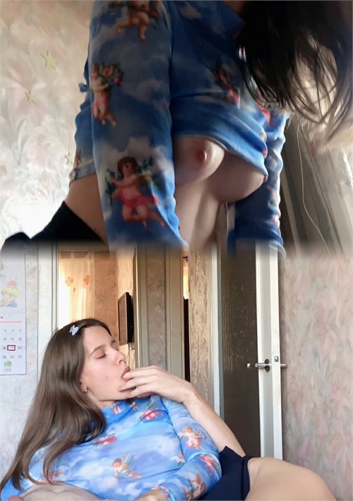 College slut in stockings close-up blowjob & balls licking (2023) by Dvabitch - HotMovies