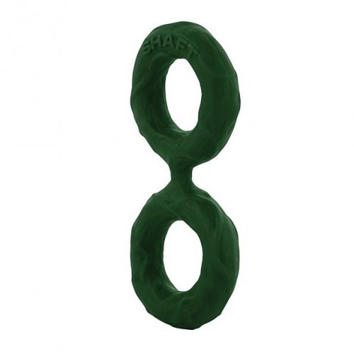 Shaft Medium Liquid Silicone Double Cock Ring Green Sex Toy Hotmovies 9461
