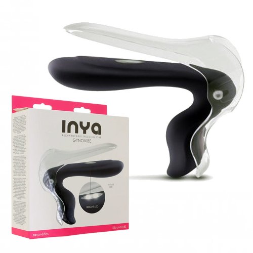 Inya Gynovibe Speculum Vibe With Led Light Gray Sex Toy Hotmovies