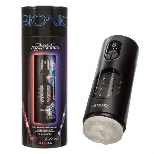 Bionic Beaded Power Stroker Sex Toy Hotmovies