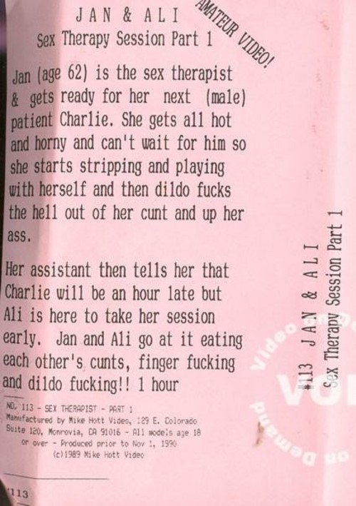 Jan And Ali Sex Therapy Session Part 1 By Mike Hott Video Hotmovies